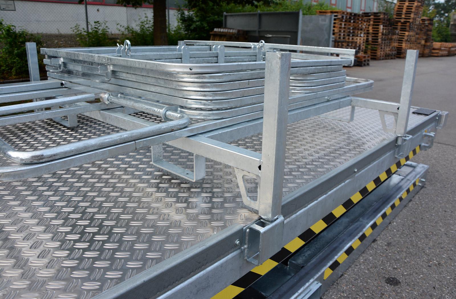 Masonry work platform for house construction, industrial construction ...