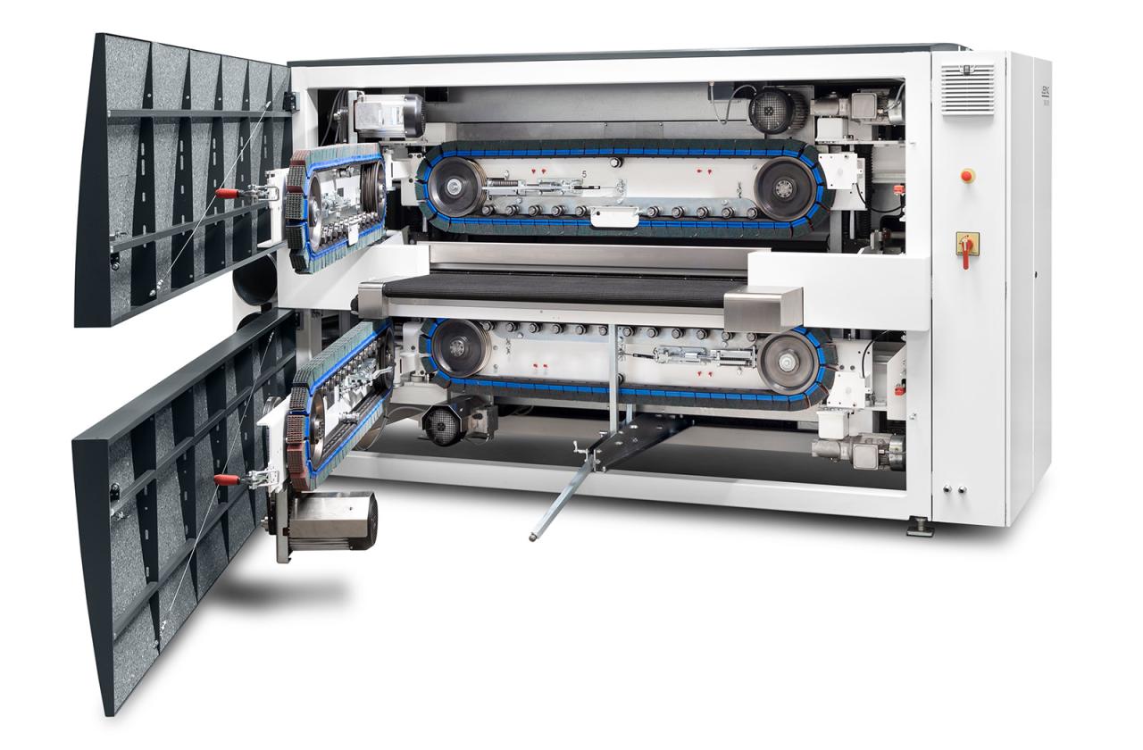 Grinding and deburring machines for efficient deburring and edge ...