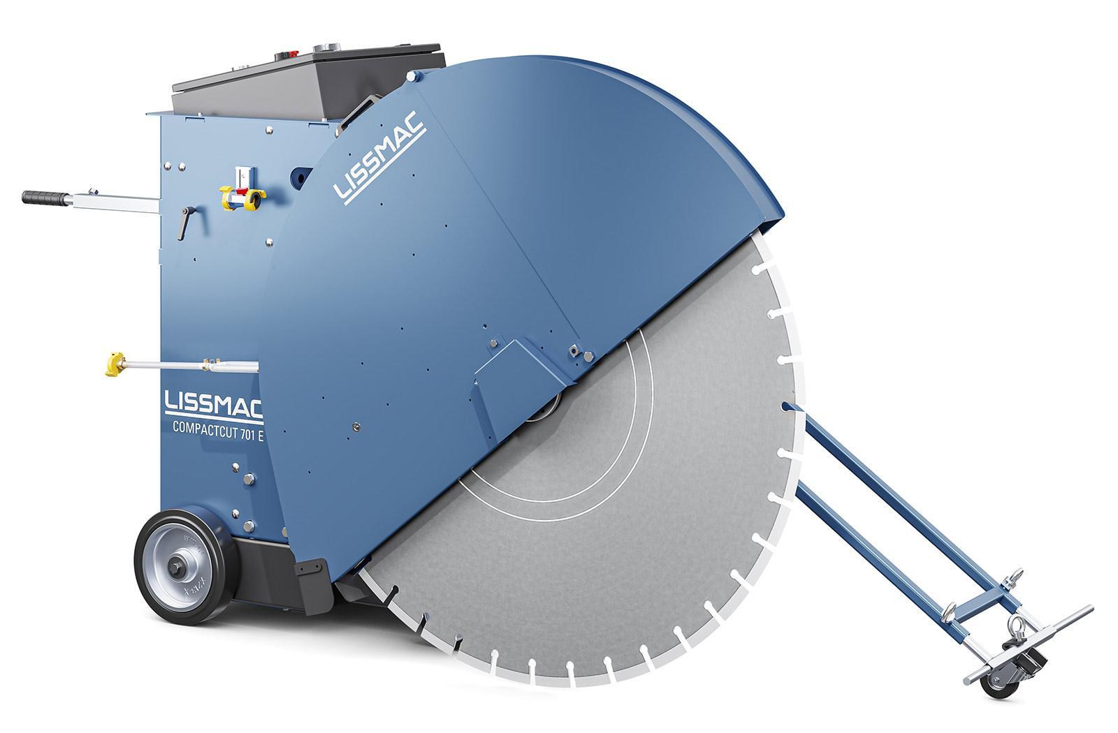Powerful and compact electric floor cutter for demanding bulding conditions