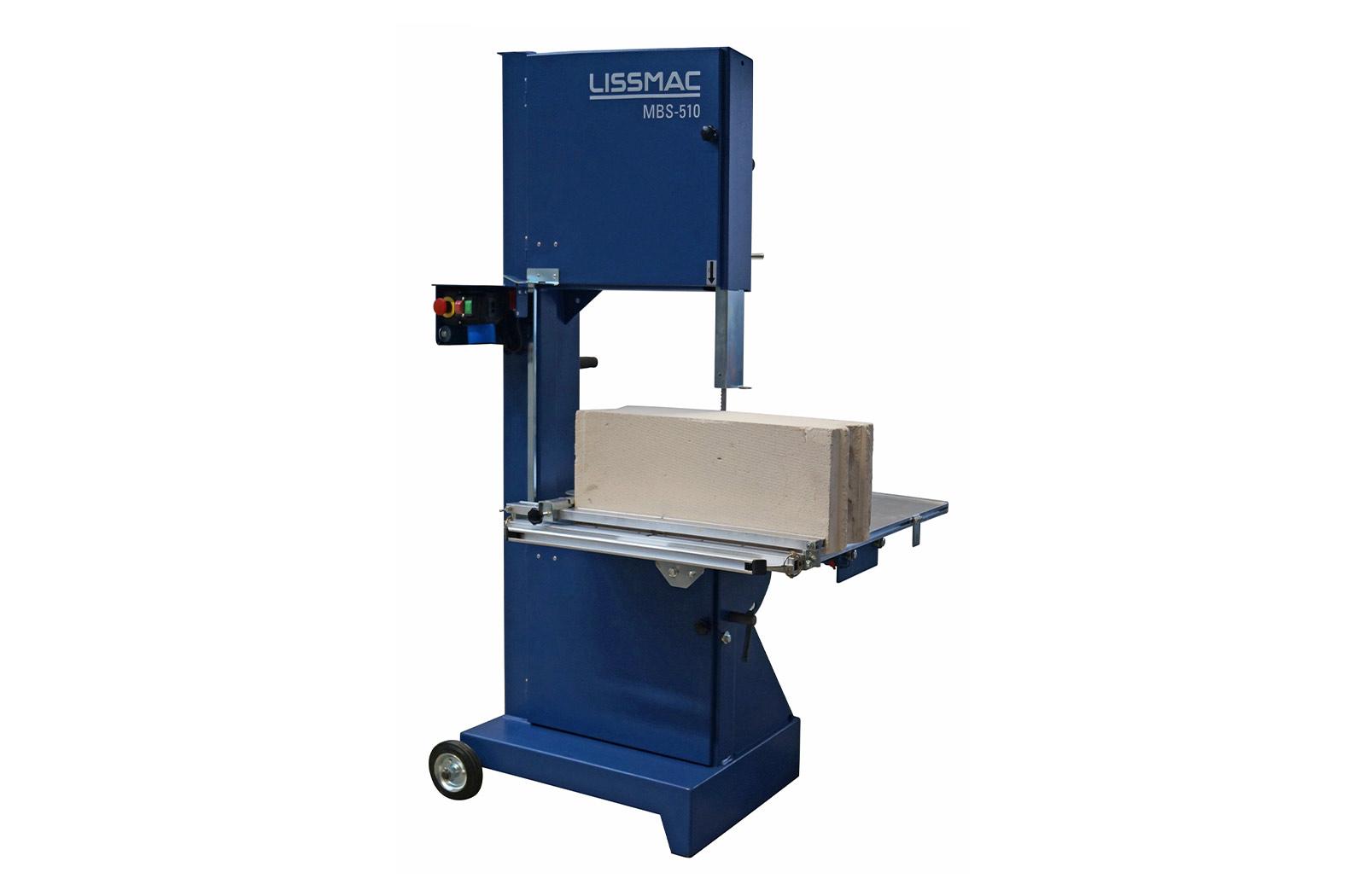 Masonry bandsaw for aerated concrete and bricks